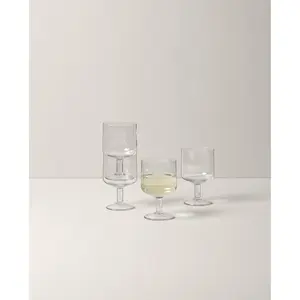 LENOX Tuscany Classics Stackable Stem Wine Glasses, Set Of 4