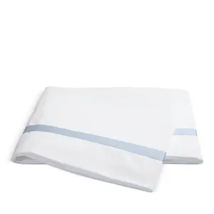 MATOUK Lowell Flat Sheet, Twin Blue