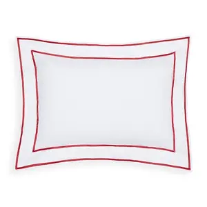 MATOUK Ansonia Boudoir Sham - Red