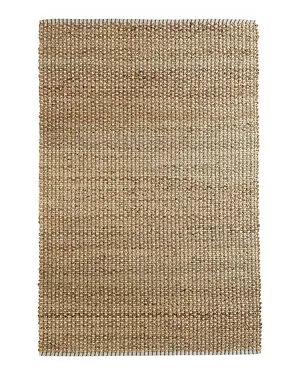 LR HOME Origin Stitching Natural Jute Area Rug, 5' X 7'9 - Ivory