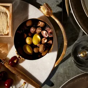 L'Objet Deco Leaves Cheese Set