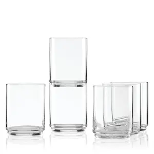 LENOX Tuscany Classics Stackables Tall Glasses, Set Of 6 - Clear