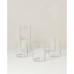 LENOX Tuscany Classics Stackables Tall Glasses, Set Of 6 - Clear