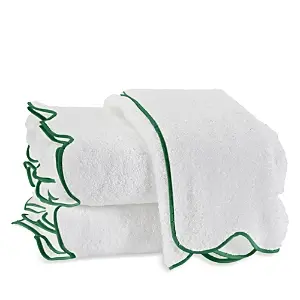 MATOUK Cairo Scallop Bath Towel Kelly Green