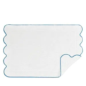MATOUK Cairo Scallop Tub Mat Bright Sky