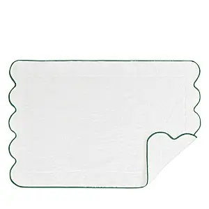MATOUK Cairo Scallop Tub Mat Kelly Green