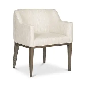 VANGUARD FURNITURE Axis Low Curved Dining Chair - Beige/woodcliff Finish