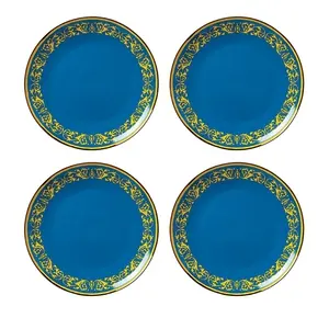 LENOX Lx Remix Accent Plate, Set Of 4 - Blue