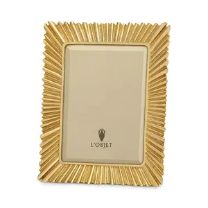 L'Objet Ray 5 X 7 Picture Frame - Gold
