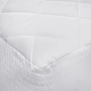 HUDSON PARK COLLECTION My Ultimate Protection Mattress Pad, Twin Exclusive - White