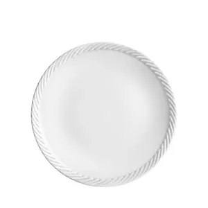 L'Objet Corde Bread & Butter Plate - White