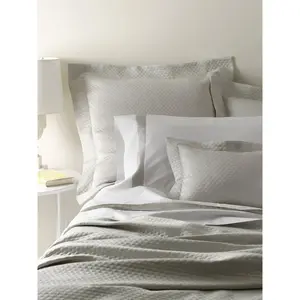 MATOUK Pearl Standard Sham - Silver