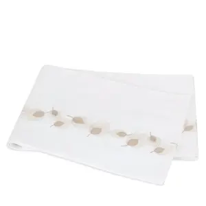 MATOUK Feather Cotton Flat Sheet, King - Champagne