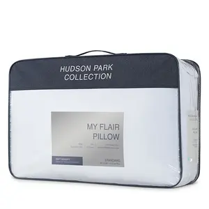 HUDSON PARK COLLECTION My Flair Asthma & Allergy Friendly Down Standard Soft Pillow Exclusive - White