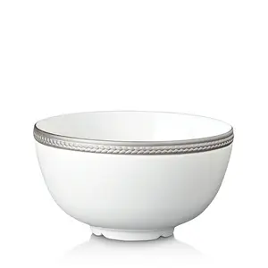 L'Objet Soie Tressee Soup/cereal Bowl - White