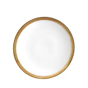 L'Objet Corde Soup Plate - Gold