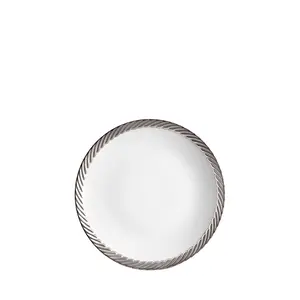 L'Objet Corde Bread & Butter Plate - Platinum