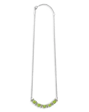 Lagos 18k Yellow Gold & Sterling Silver Rittenhouse Peridot Necklace