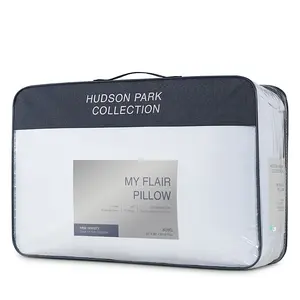HUDSON PARK COLLECTION My Flair Asthma & Allergy Friendly Down King Firm Pillow Exclusive - White