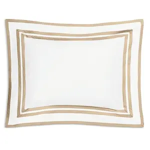MATOUK Meridian Boudoir Sham - Linen Beige