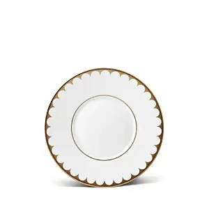 L'Objet Aegean Filet Saucer White/24k Gold