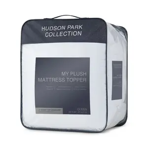 HUDSON PARK COLLECTION Bloomingdale's My Plush Mattress Topper, Queen