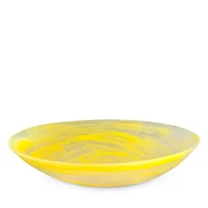 NASHI Everyday Bowl, Large - Yellow Swirl