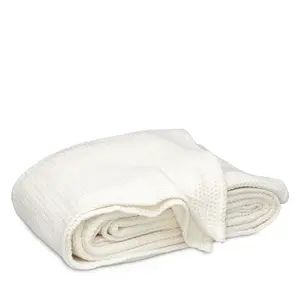 MATOUK Chatham Blanket, King - Ivory