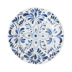 JULISKA Iberian Dessert/salad Plate - Indigo