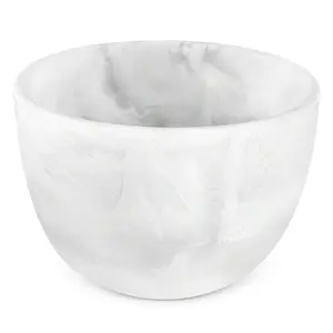 NASHI Deep Bowl, Medium - White Swirl