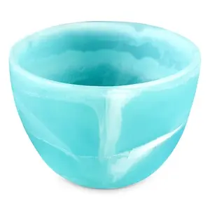 NASHI Deep Bowl, Small - Aqua Swirl