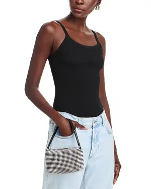 Alexander Wang Medium Rhinestone Pouch