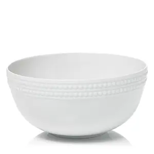 L'Objet Perlee Serving Bowl - White