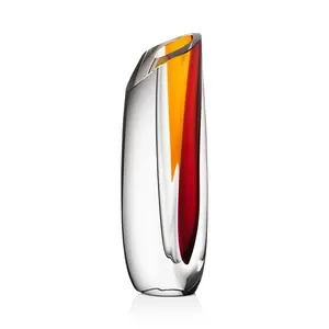 KOSTA BODA Saraband Vase - Red Amber