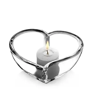 ORREFORS Heart Bowl/votive Holder - Clear