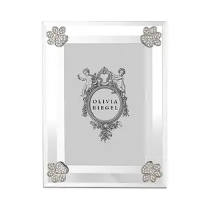 OLIVIA RIEGEL Paw Print Frame, 4 X 6