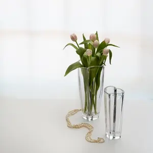 ORREFORS Heart Bud Vase