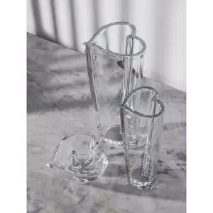 ORREFORS Heart Bud Vase