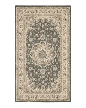 NOURISON HOME Living Treasures Li15 Area Rug, 2'6 X 4'3 - Gray/ivory