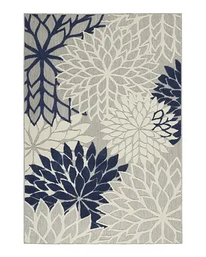 NOURISON HOME Aloha Alh05 Area Rug, 6' X 9 - Ivory