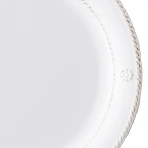 JULISKA Berry & Thread Melamine Dinner Plate - White