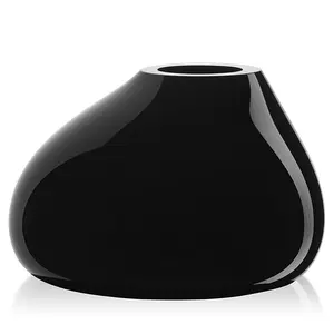 ORREFORS Ebon Vase, Large - Black