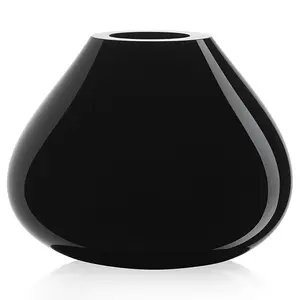 ORREFORS Ebon Vase, Medium - Black