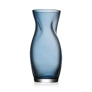 ORREFORS Squeeze Vase, Small - Blue