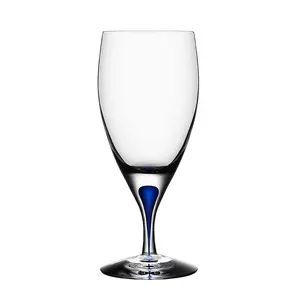 ORREFORS Intermezzo Blue Iced Beverage - Clear/blue