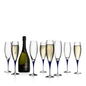 ORREFORS Intermezzo Blue Iced Beverage