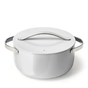 CARAWAY 6.5 Qt. Nonstick Dutch Oven & Lid - Gray