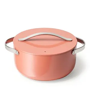 CARAWAY 6.5 Qt. Nonstick Dutch Oven & Lid - Perracotta