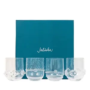 JULISKA Heritage Collectors Tumbler, Set Of 4 - Clear