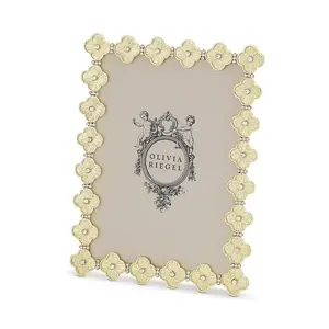 OLIVIA RIEGEL Clover Picture Frame, 5 X 7 - Gold